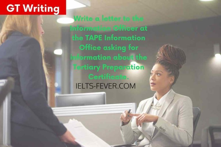 ielts gt writing task 1 sample letters Archives - IELTS FEVER